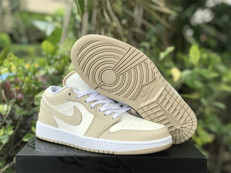 Air Jordan 1 Low SE Sail Rattan Université Rouge – ChaussuresRéplique ...